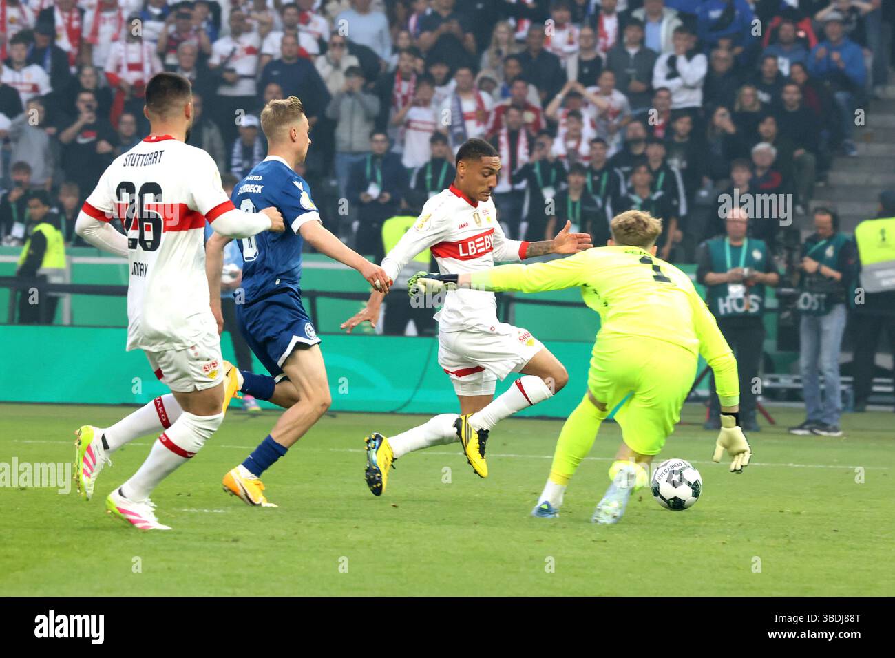 Berlin, Deutschland. 24th May, 2025. 24.05.2025, Berliner Olympiastadion, Berlin, DEU, DFB-Pokal ...