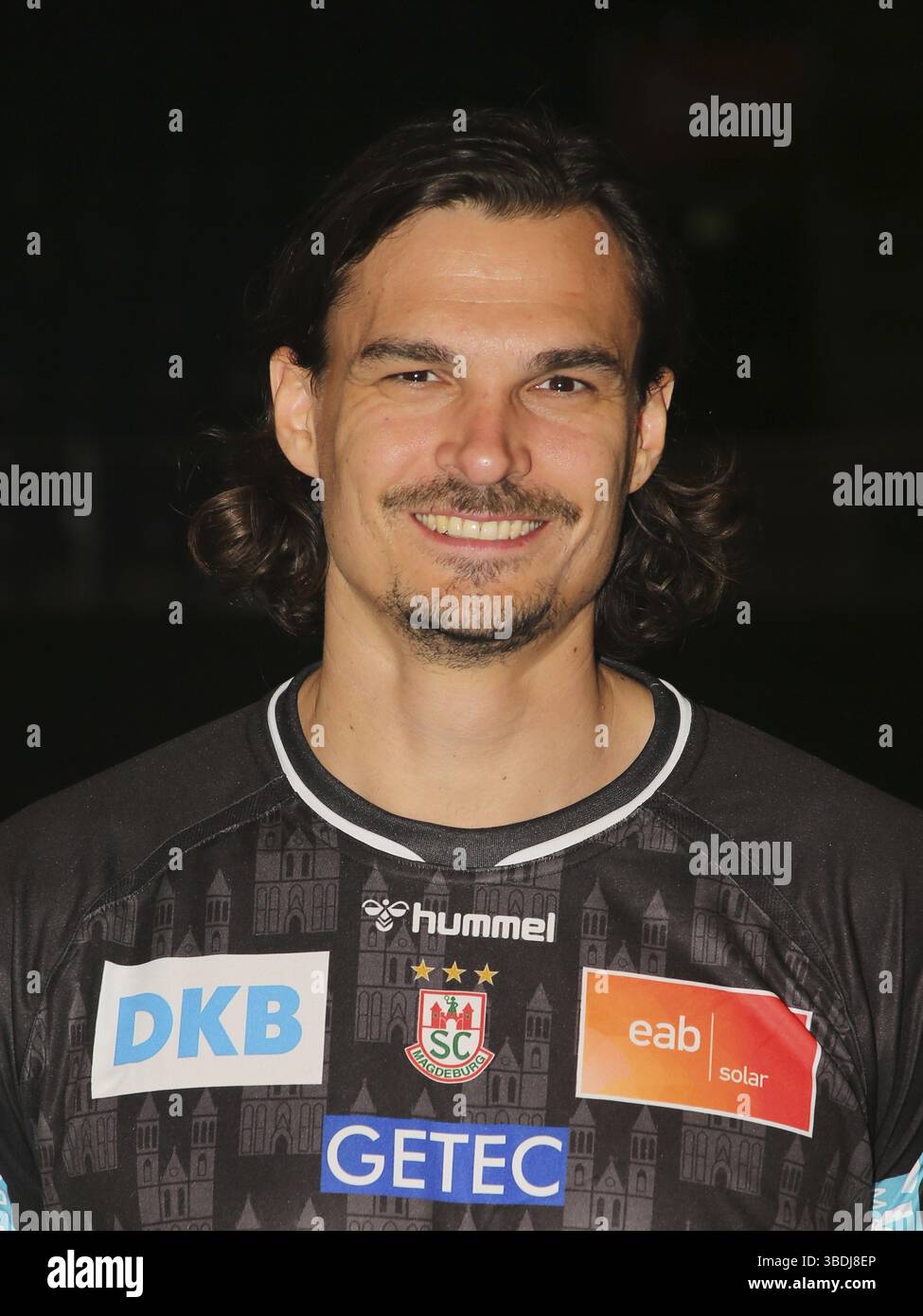 Handball goalkeeper Jannick Green SC Magdeburg HBL Liqui Moly Handball ...
