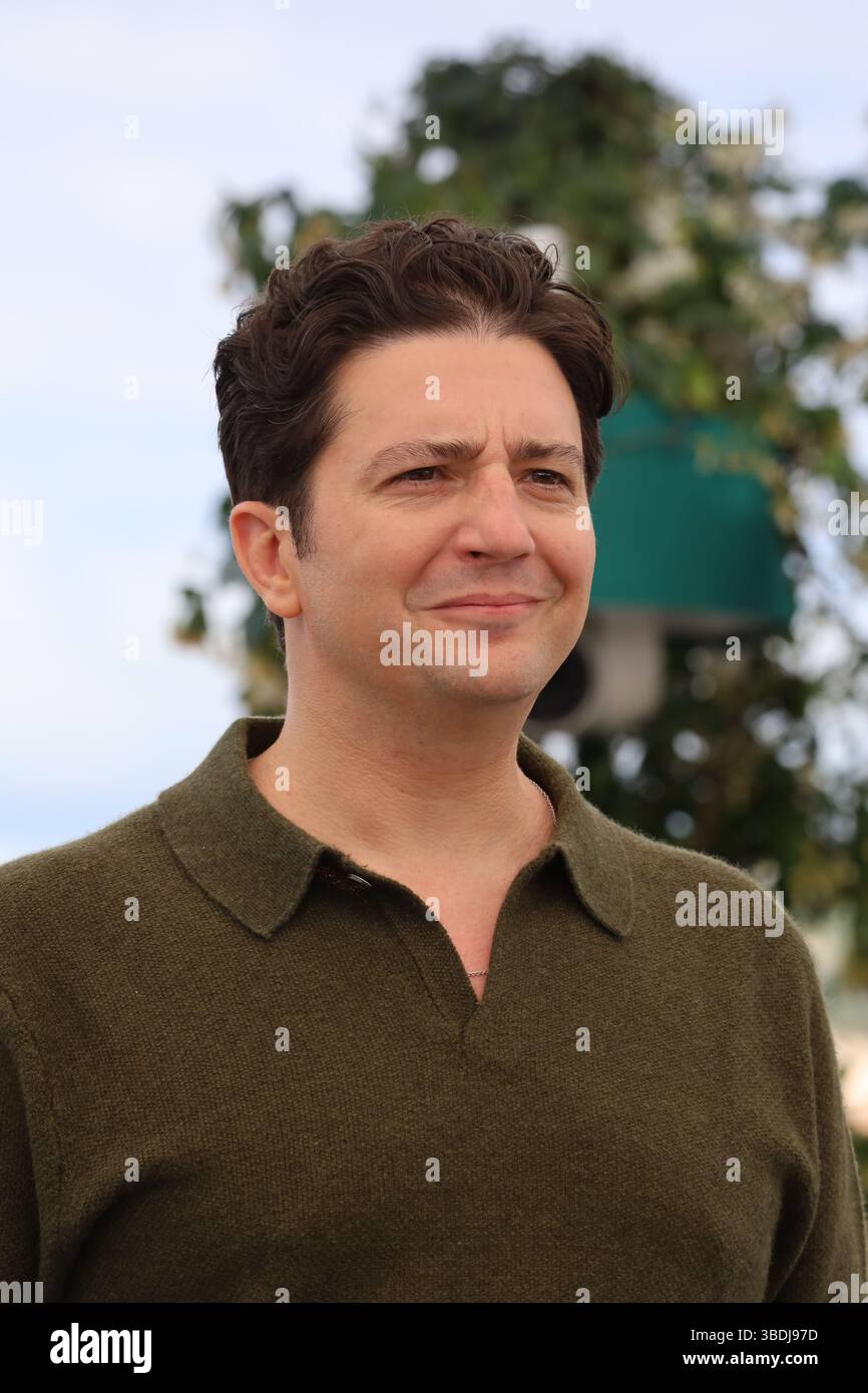 Cannes, France. 24th May, 2025. John Magaro at The Mastermind film ...
