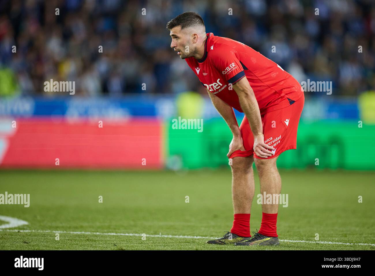Jesus Areso of CA Osasuna reacts during the LaLiga EA Sports match ...