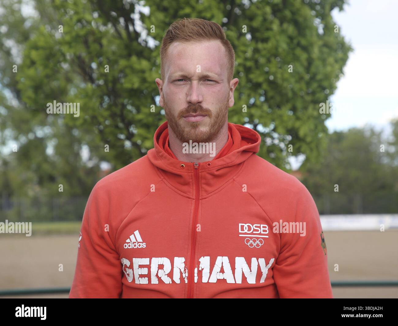 German discus thrower Christoph Harting SCC Berlin at the Schoenebeck ...