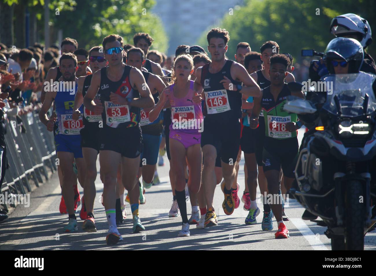 Laredo, Spain, May 24, 2025: Puma athlete Konztanze Klosterhalfen (2, M ...
