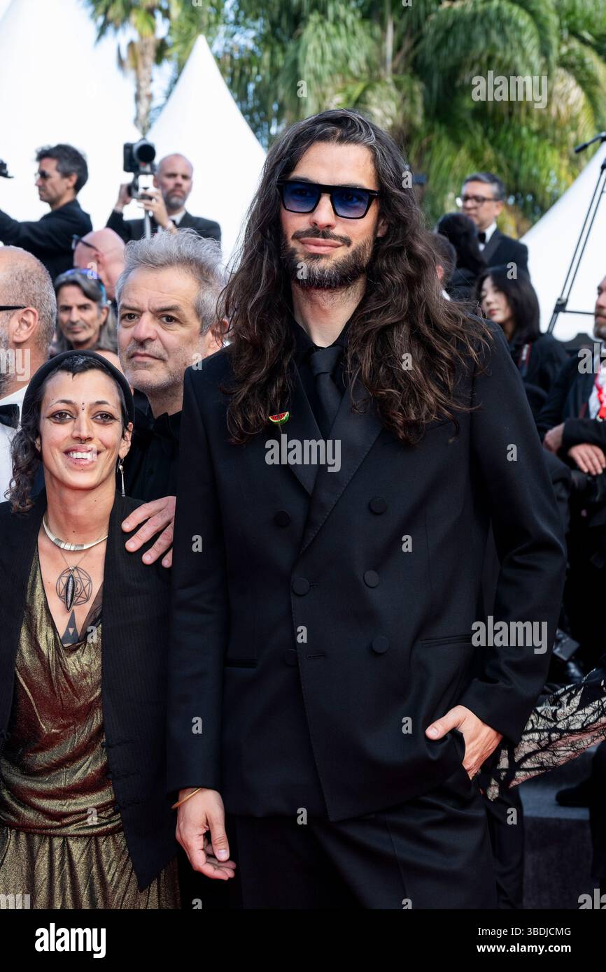 Jade Oukid, guest, Olivier Laxe 78th Cannes Film Festival Closing Red ...