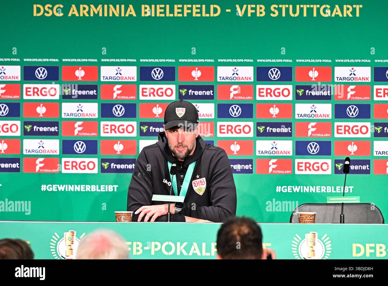 Berlin, Germany. 24th May, 2025. Soccer: DFB Cup, Arminia Bielefeld - VfB Stuttgart, Final ...