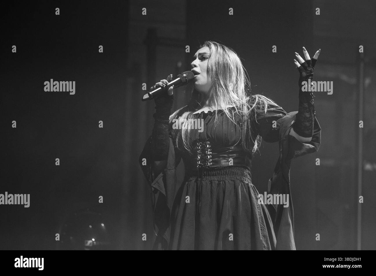 Madrid, Spain. 24th May, 2025. Spanish singer Maria Terremoto performs ...