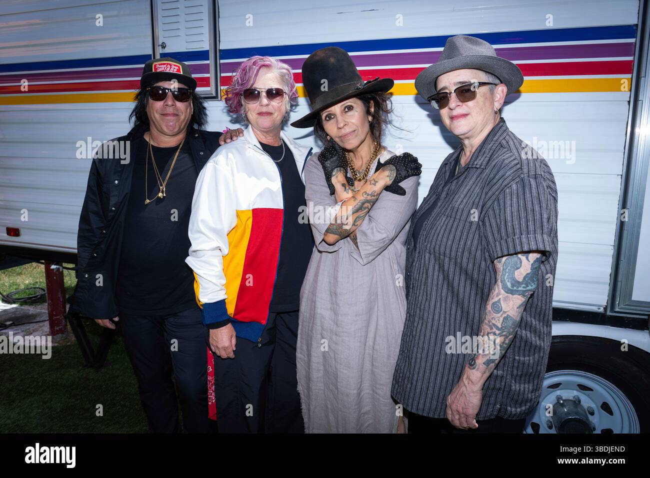 Roger Rocha, from left, Dawn Richardson, Linda Perry, and Christa ...