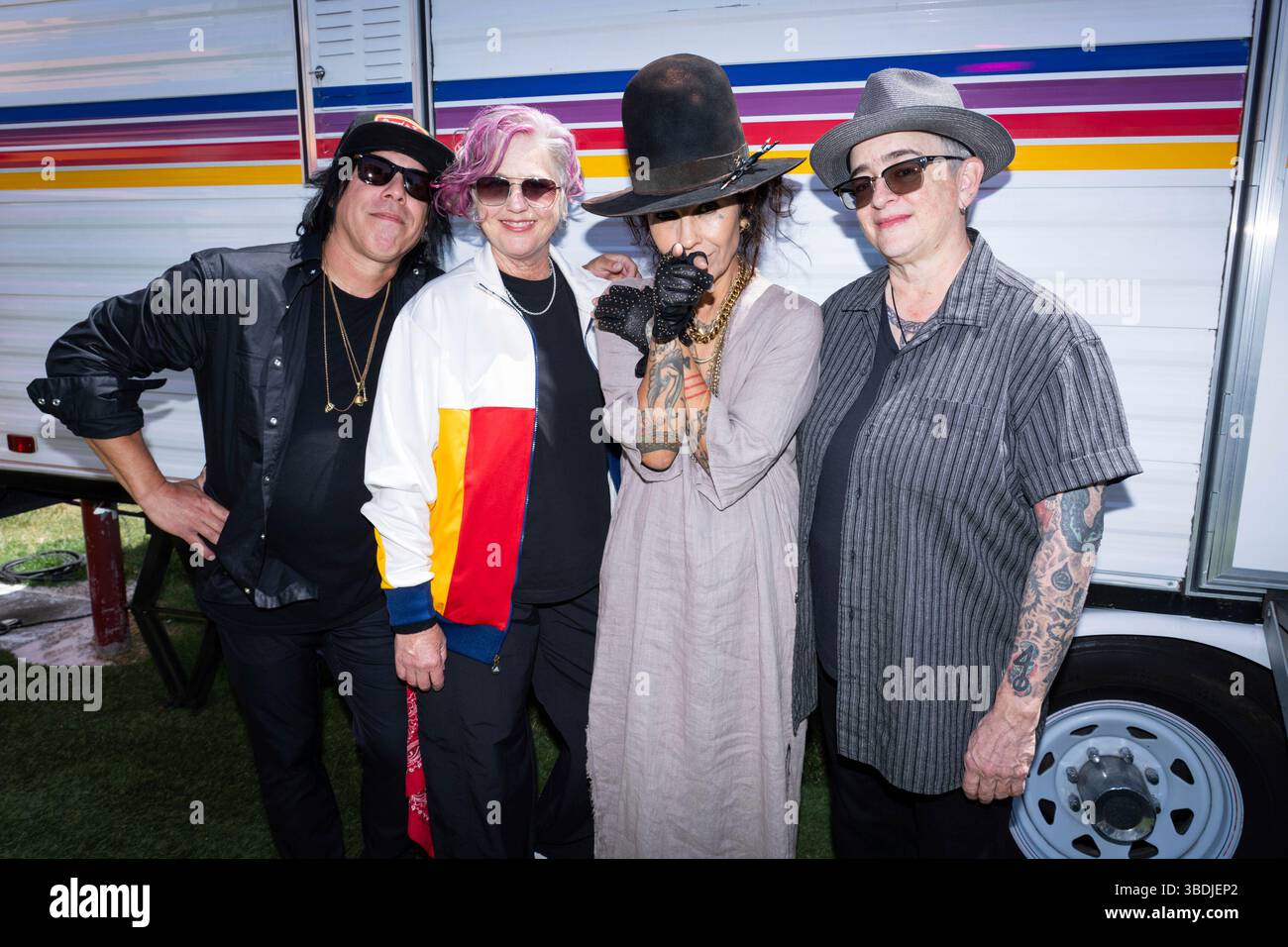 Roger Rocha, from left, Dawn Richardson, Linda Perry, and Christa ...