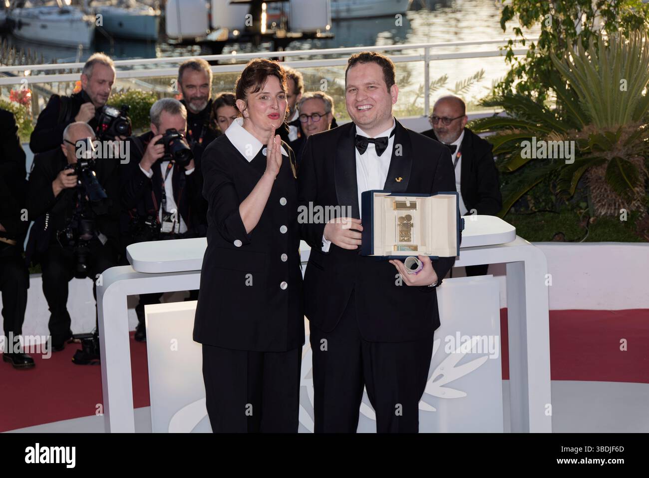 Cannes, France. 24th May, 2025. Camera d'Or Jury President Alice ...