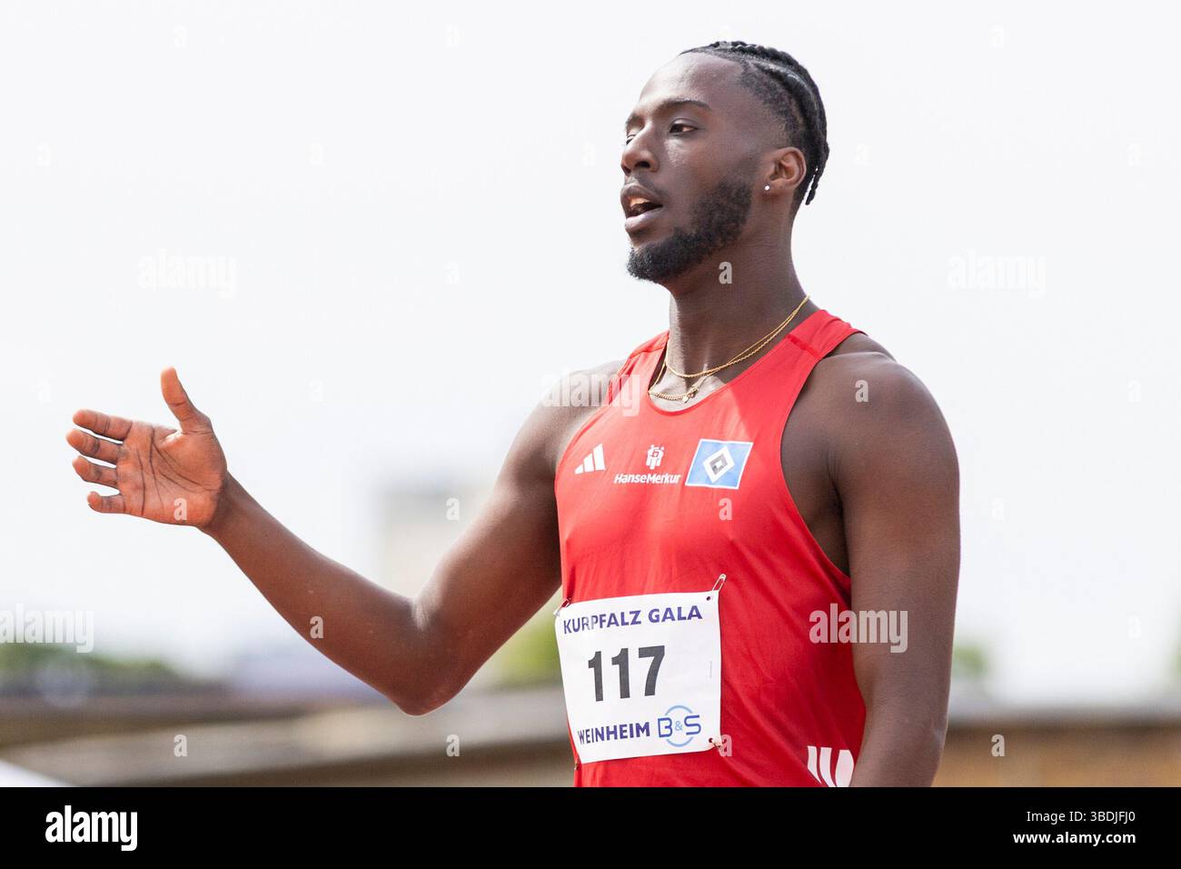 Mireku Carl-Junior Boateng (GER/Hamburger SV) bei der B&S Kurpfalz Gala am 24.05.2025 im Sepp ...