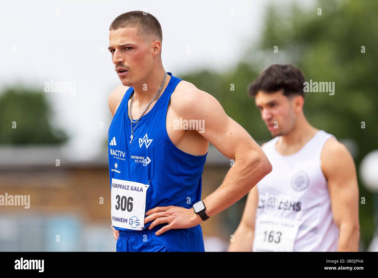 Julian Wagner (GER/TV Wattenscheid 01) bei der B&S Kurpfalz Gala am 24. ...