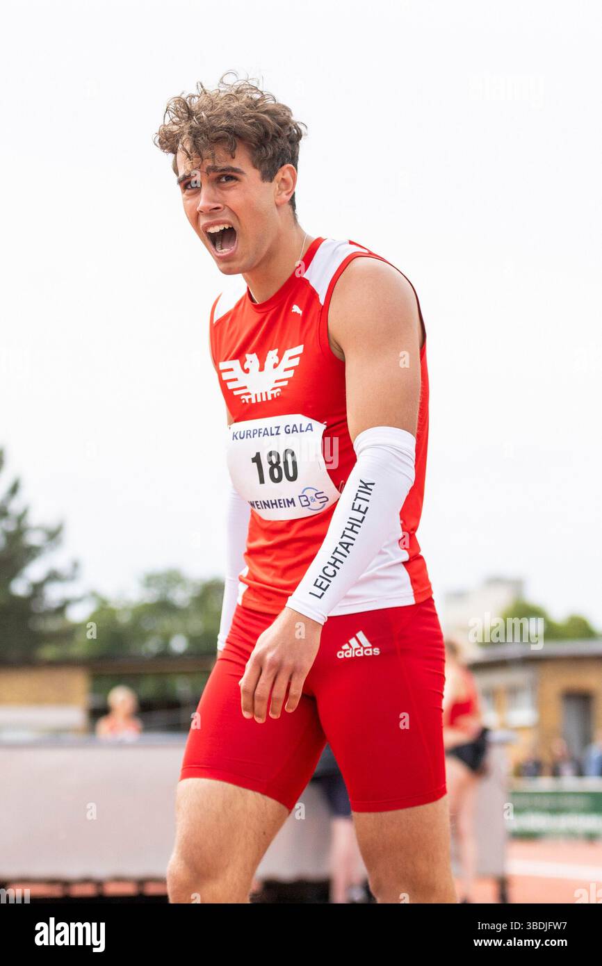 Tom Sperling (GER/LBV Ph?nix L?beck) bei der B&S Kurpfalz Gala am 24.05 ...