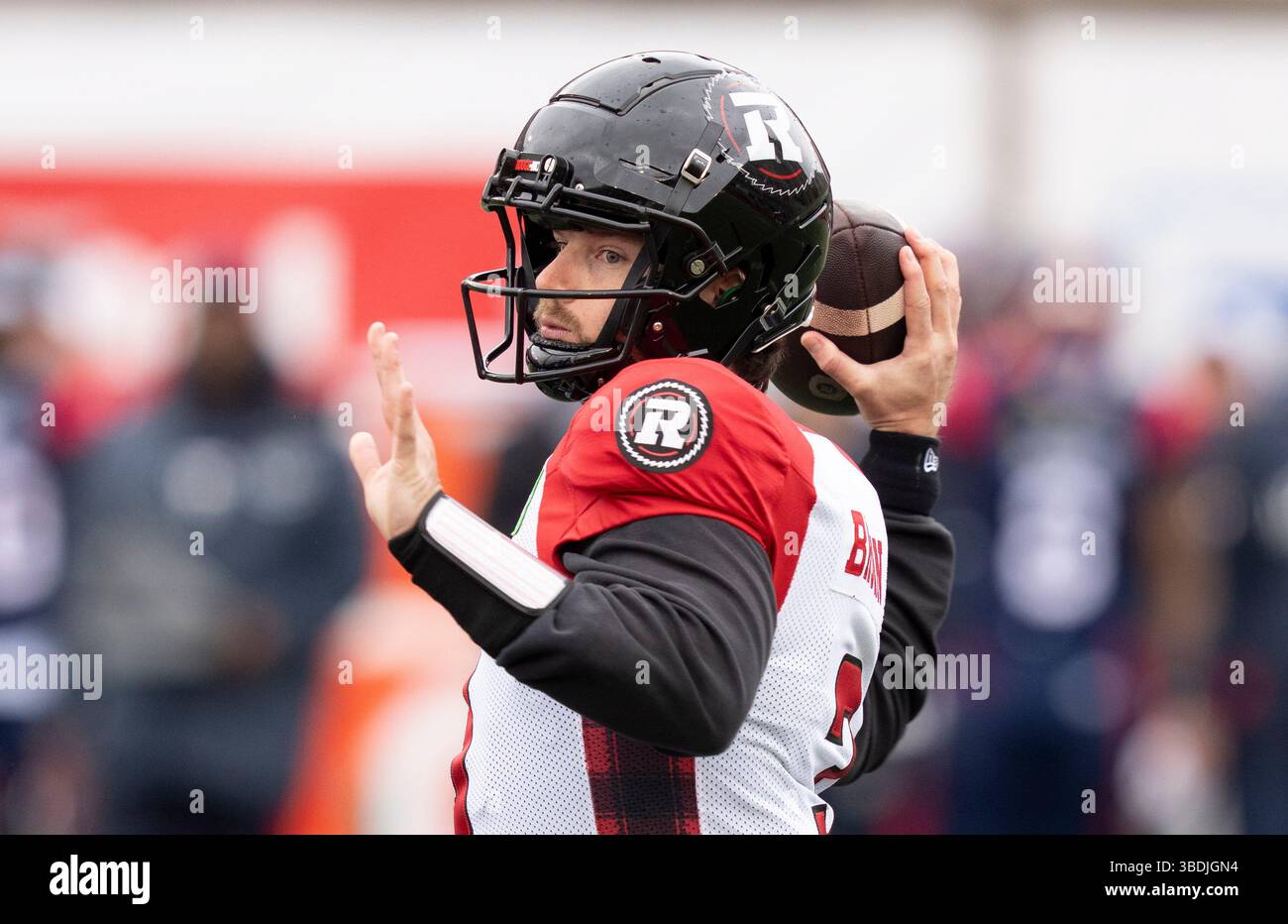 Montreal, Canada. 24th May, 2025. Ottawa Redblacks quarterback Dru ...