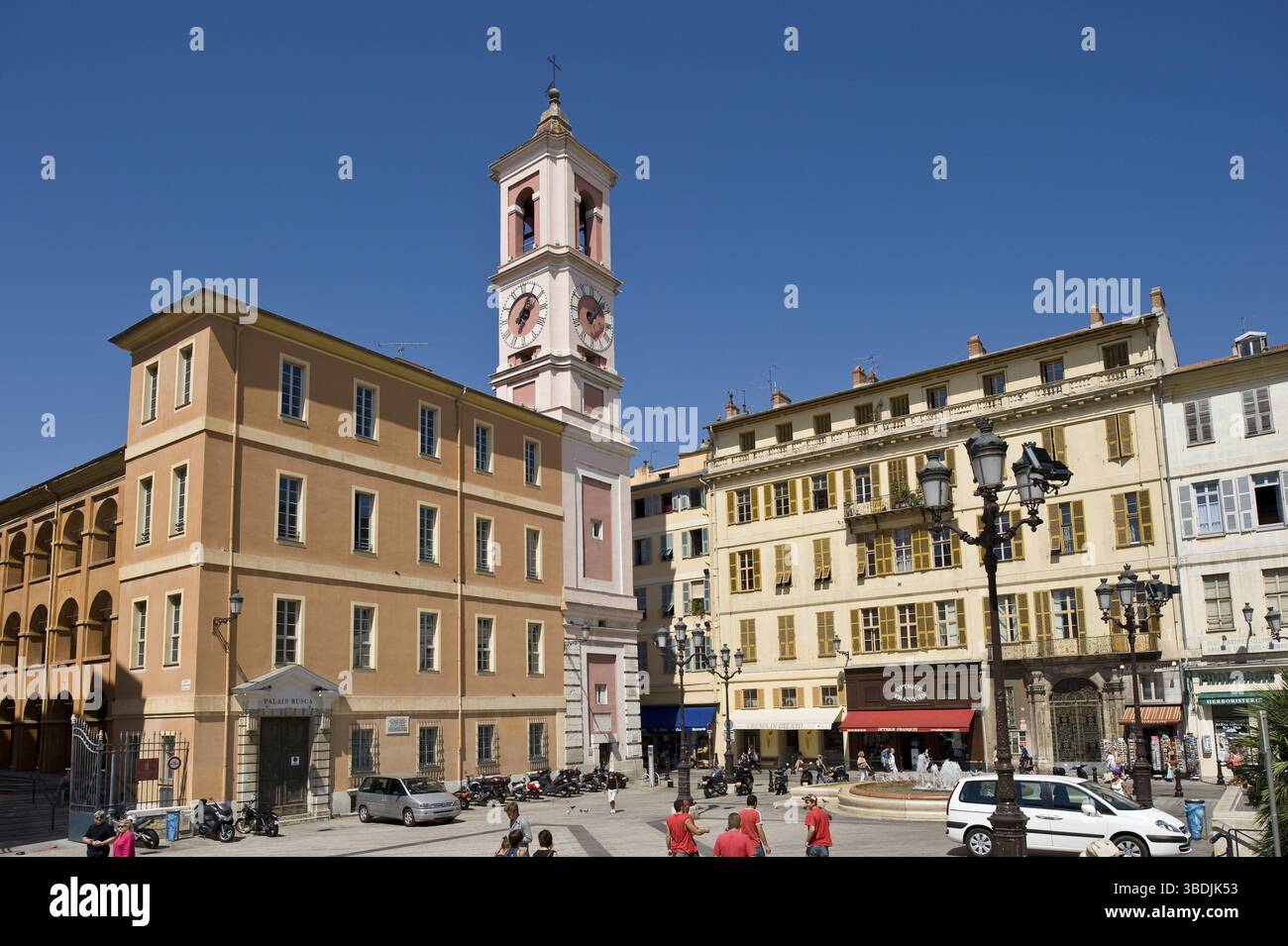 Palais Rusca, Nice, Cote d'Azur, South of France Stock Photo - Alamy