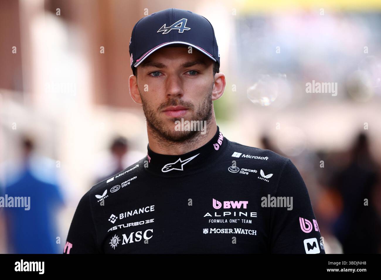 Monaco, Monaco. 24th May, 2025. Pierre Gasly of Alpine Formula 1 looks ...