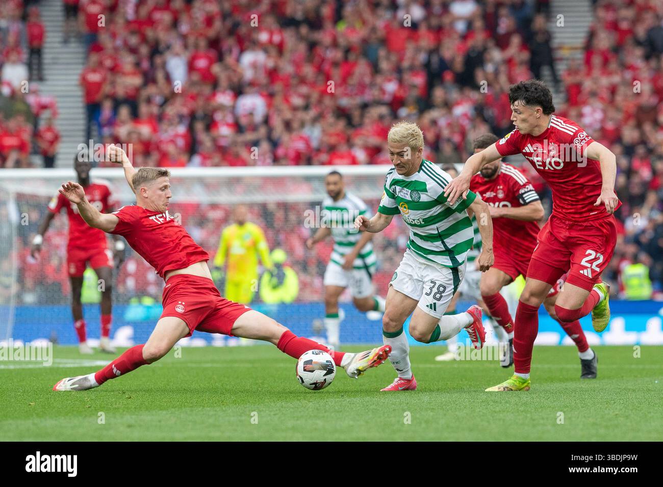 Glasgow, UK. 24th May, 2025. The final of the Scottish Cup was held at ...
