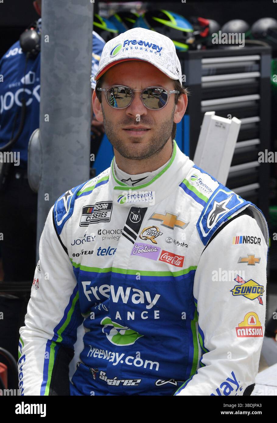 CHARLOTTE, NC - MAY 24: Daniel Suárez (#99 Trackhouse Racing Freeway ...