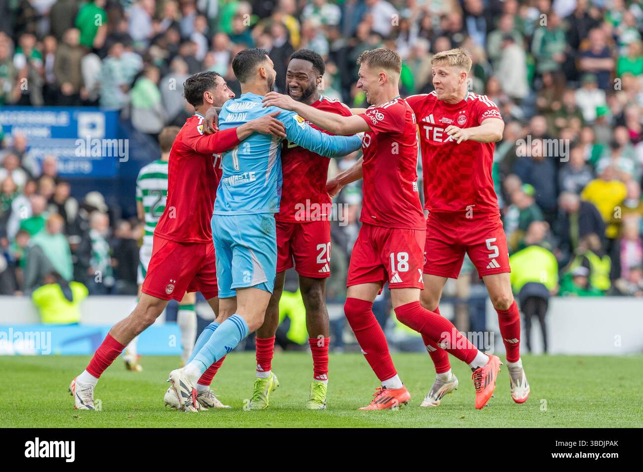 Glasgow, UK. 24th May, 2025. The final of the Scottish Cup was held at ...