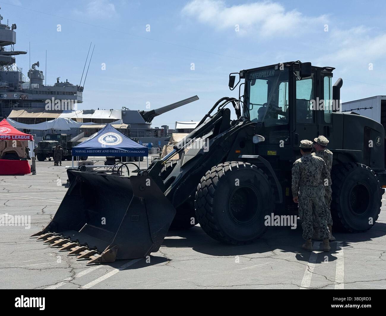 Seabees From Naval Mobile Construction Battalion 4 Nmcb 4 Set Up A