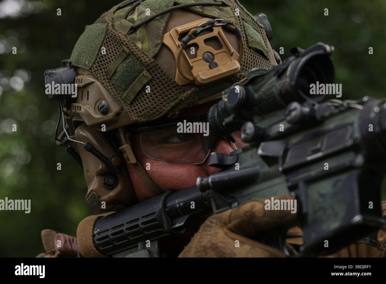 U.S. Marine Corps Lance Cpl. Agustin Hernandez, a native of Texas and a ...
