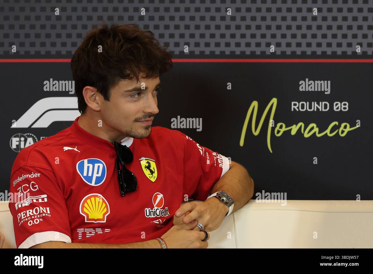 #16 Charles Leclerc (MCO) Scuderia Ferrari HP (ITA) SF25/Ferrari during ...