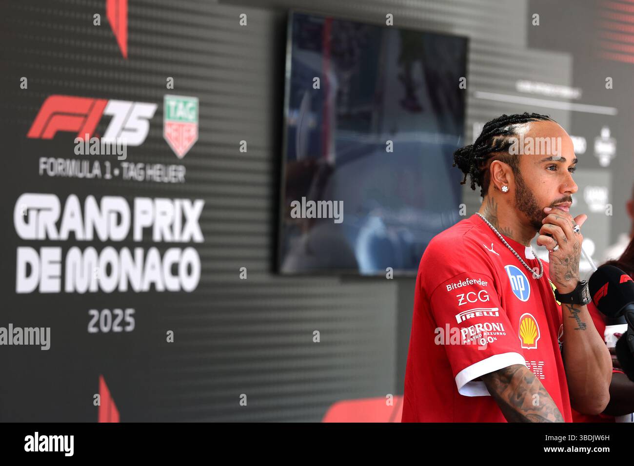 #44 Lewis Hamilton (GBR) Scuderia Ferrari HP (ITA) SF25/Ferrari during ...