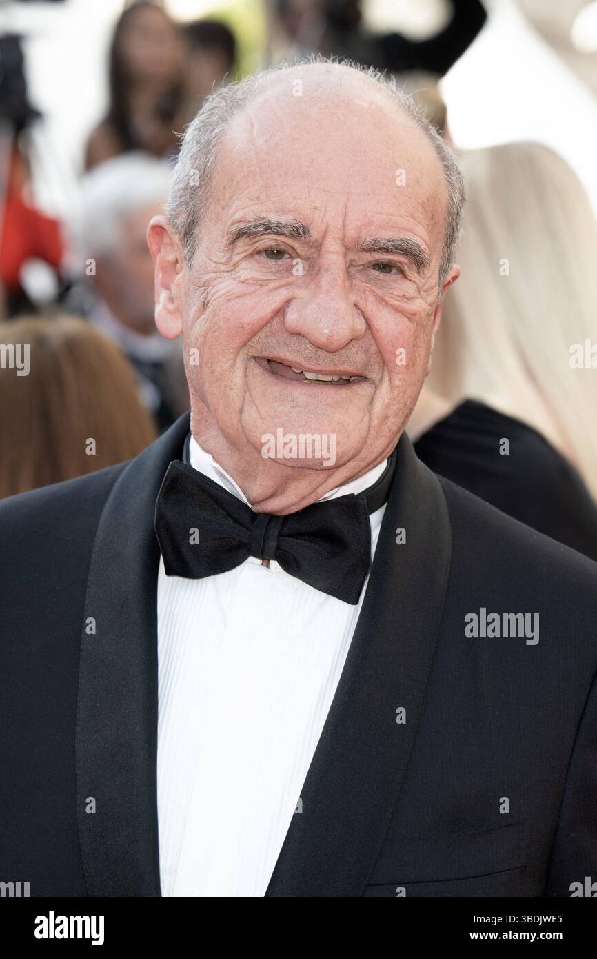 Cannes, France. 24th May, 2025. Pierre Lescure attends the closing ...