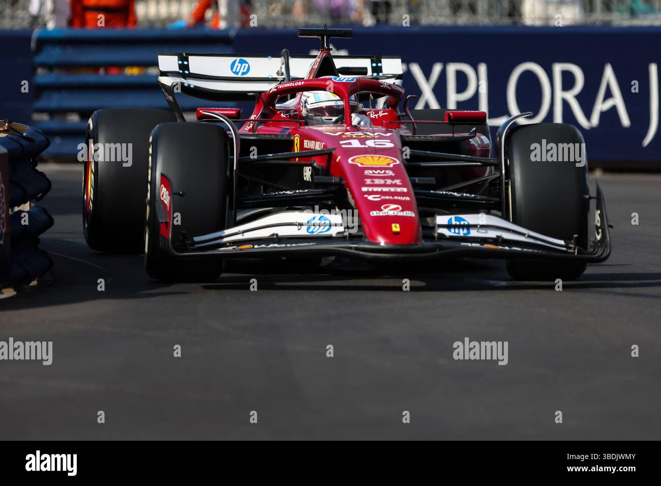 #16 Charles Leclerc (MCO) Scuderia Ferrari HP (ITA) SF25/Ferrari during ...