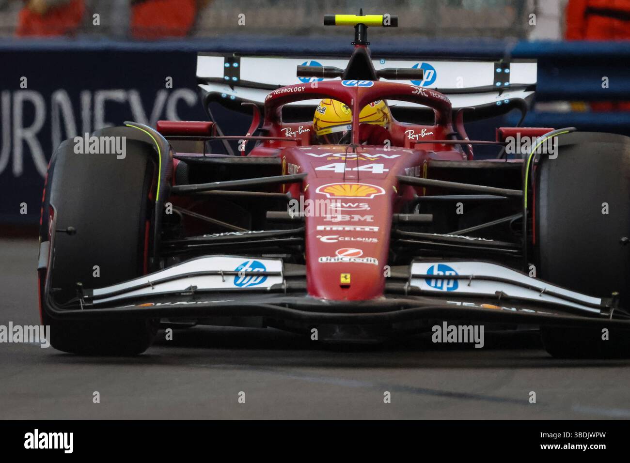 #44 Lewis Hamilton (GBR) Scuderia Ferrari HP (ITA) SF25/Ferrari during ...