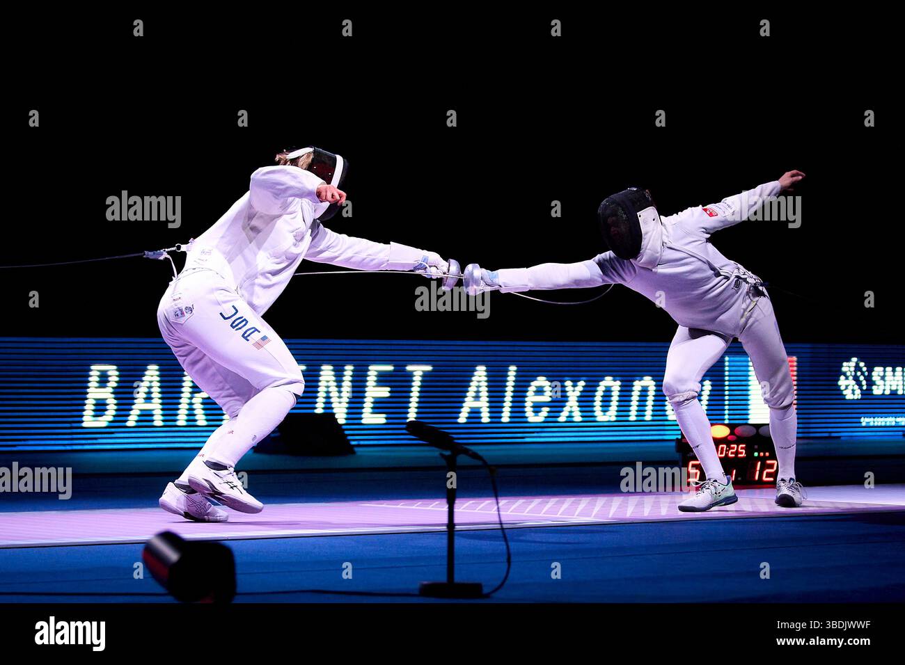 KNYSH Oleg (USA) v BARDENET Alexandre (FRA) during the Challenge Monal ...