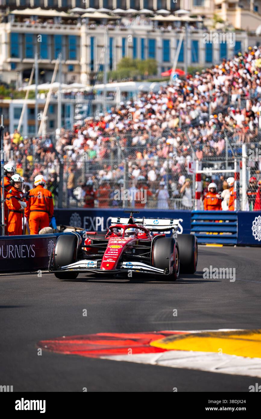 Monaco, Monaco. 24th May, 2025. Scuderia Ferrari HP F1 Team's ...