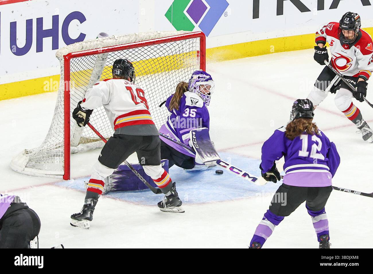 May 24th, 2025: A shot by Ottawa Charge forward Brianne Jenner (19 ...
