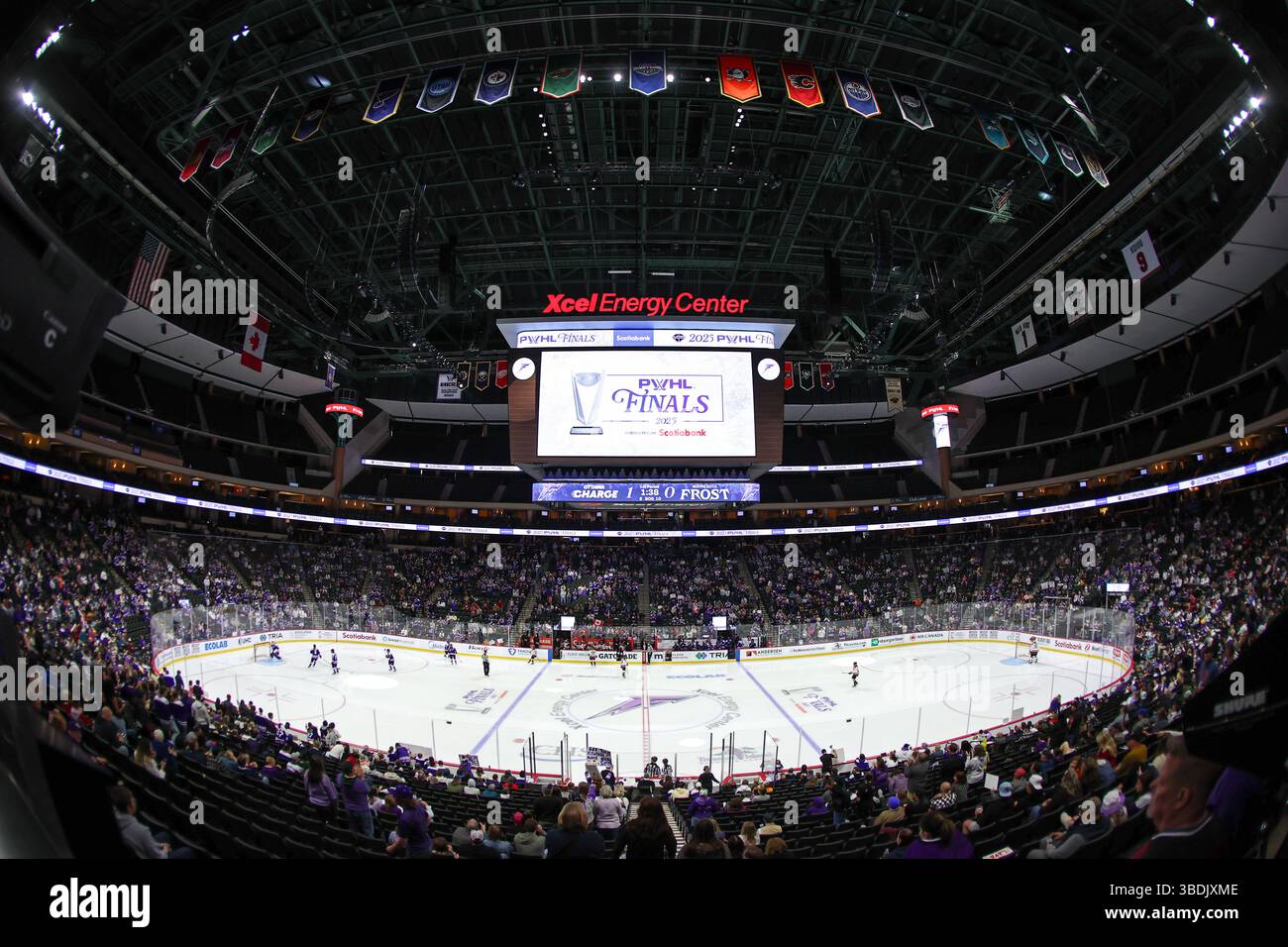 May 24th, 2025: A general view of Xcel Energy Center during a PWHL ...