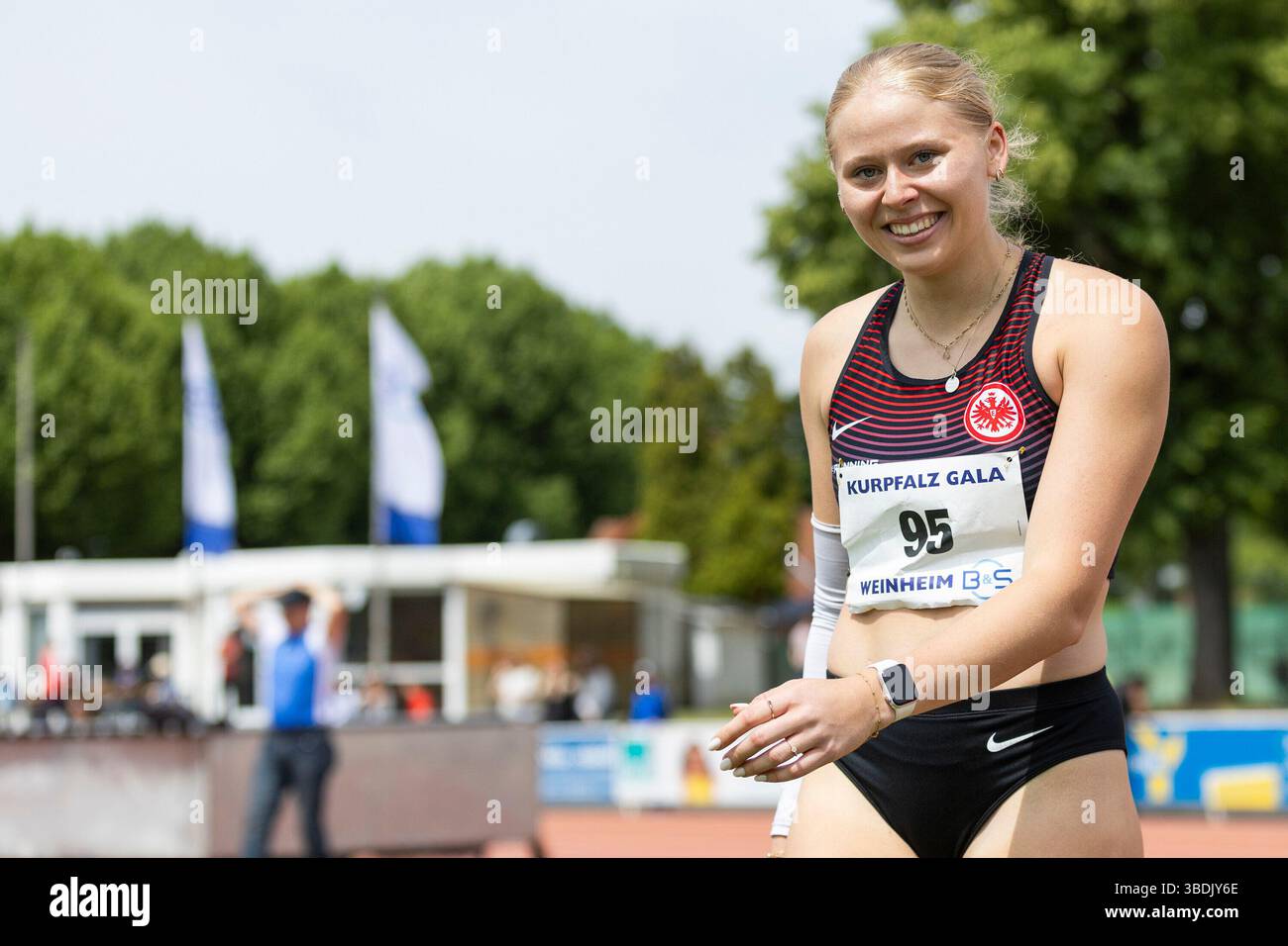 Alexandra Scharf (GER/Eintracht Frankfurt e.V.) bei der B&S Kurpfalz ...