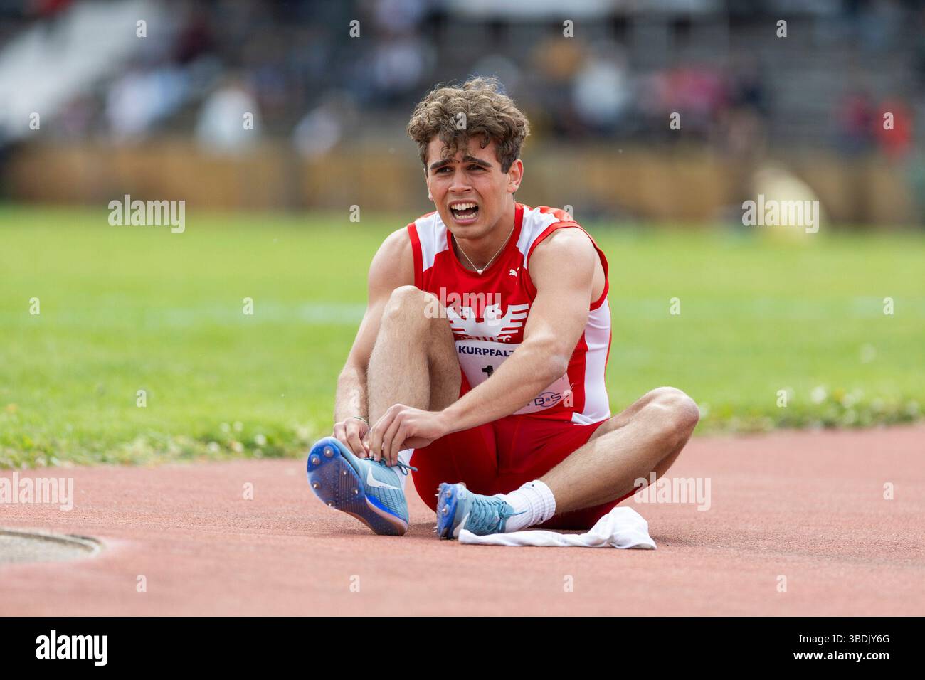 Tom Sperling (GER/LBV Ph?nix L?beck) bei der B&S Kurpfalz Gala am 24.05 ...