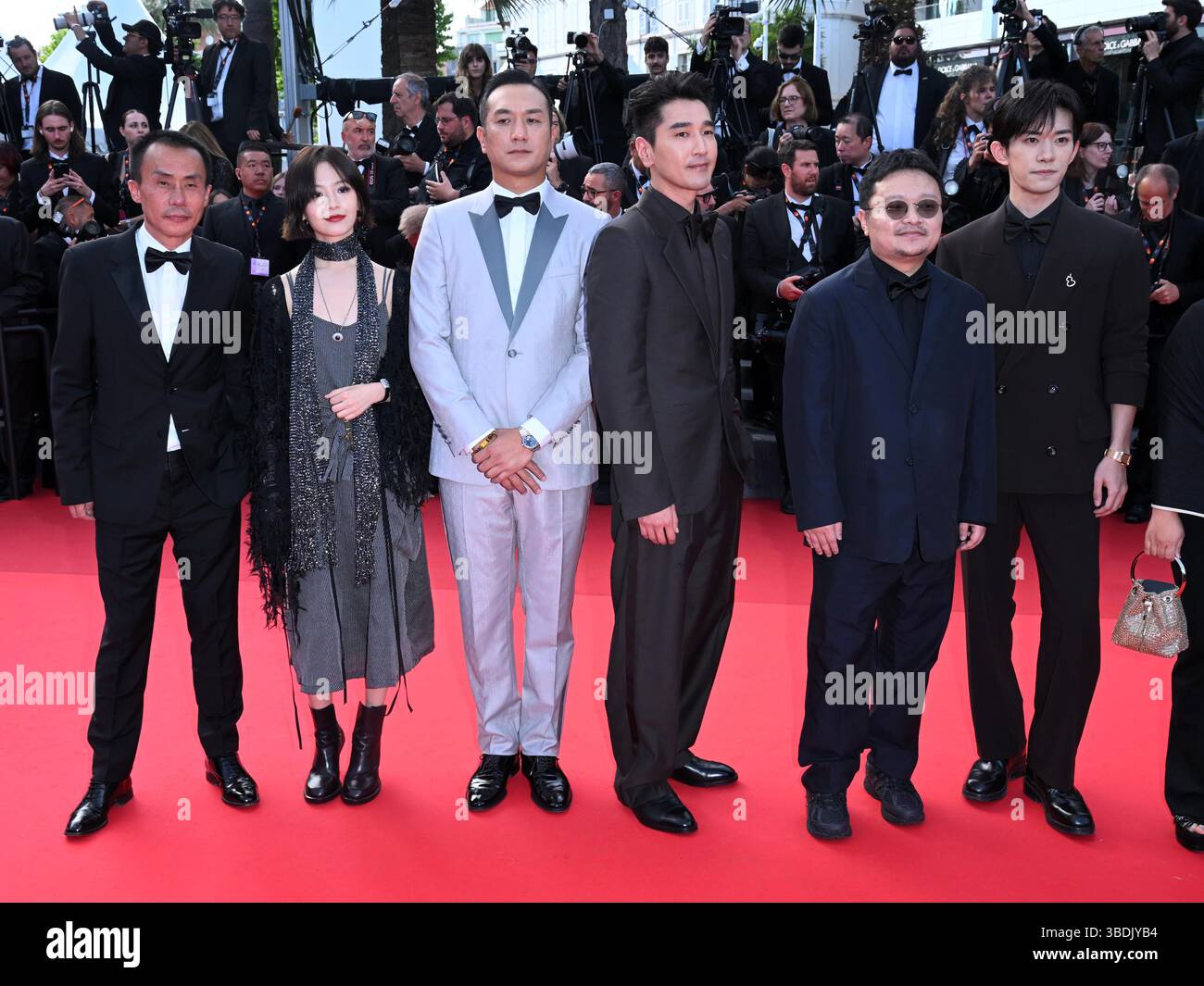 Cannes, France. 24th May, 2025. Final Night - Red Carpet Closing Ceremony Pictured: Jackson Yee ...