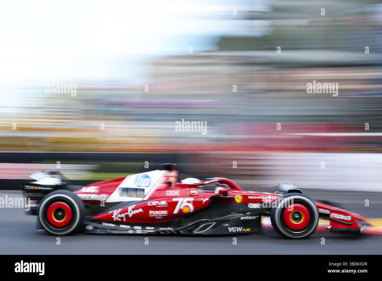 #16 Charles Leclerc (MCO) Scuderia Ferrari HP (ITA) SF25/Ferrari during ...