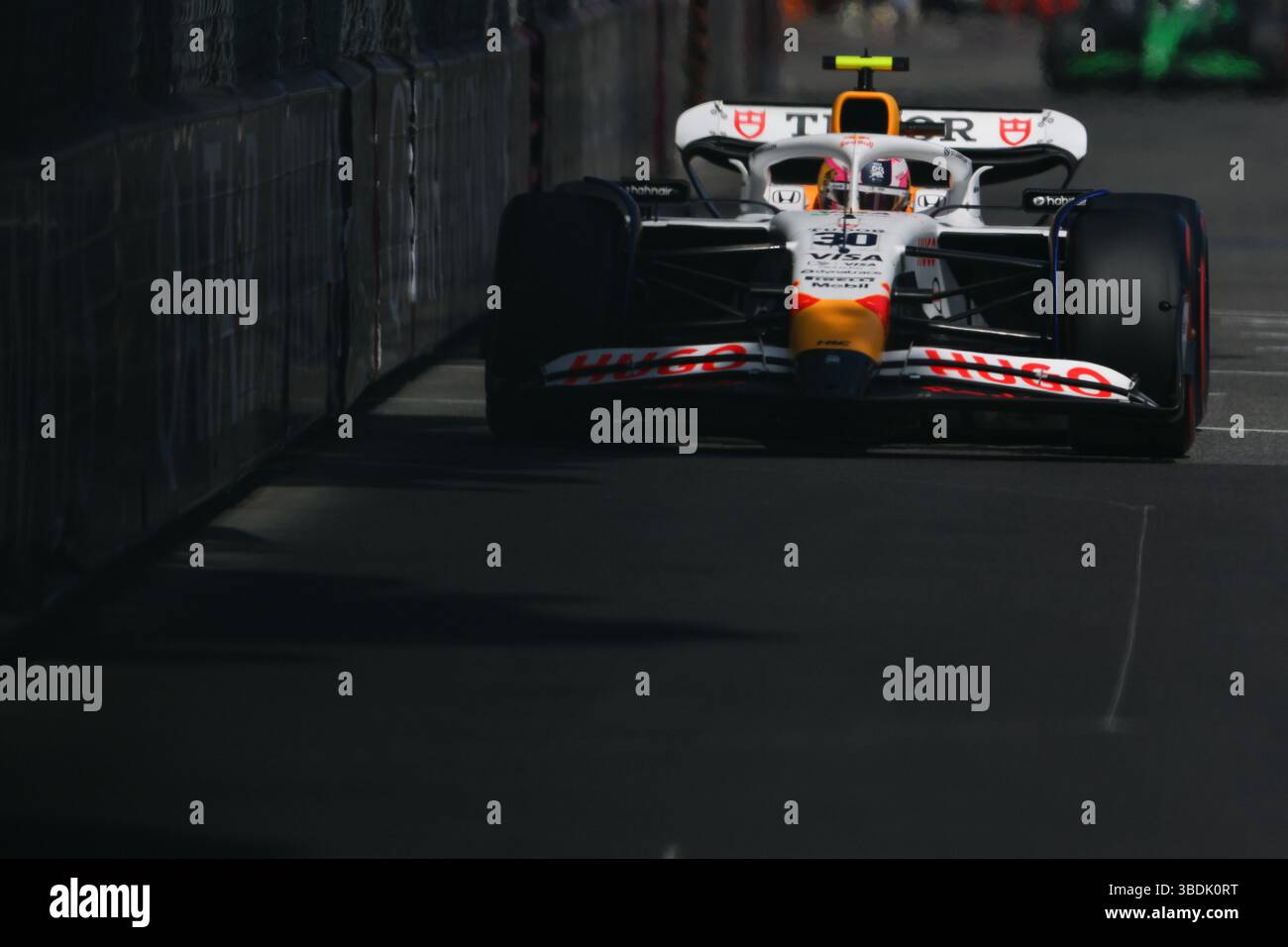 #30 Liam Lawson (NZL) Visa Cash App Racing Bulls F1 Team (ITA) Racing Bulls VCARB 02/Honda RBPT ...