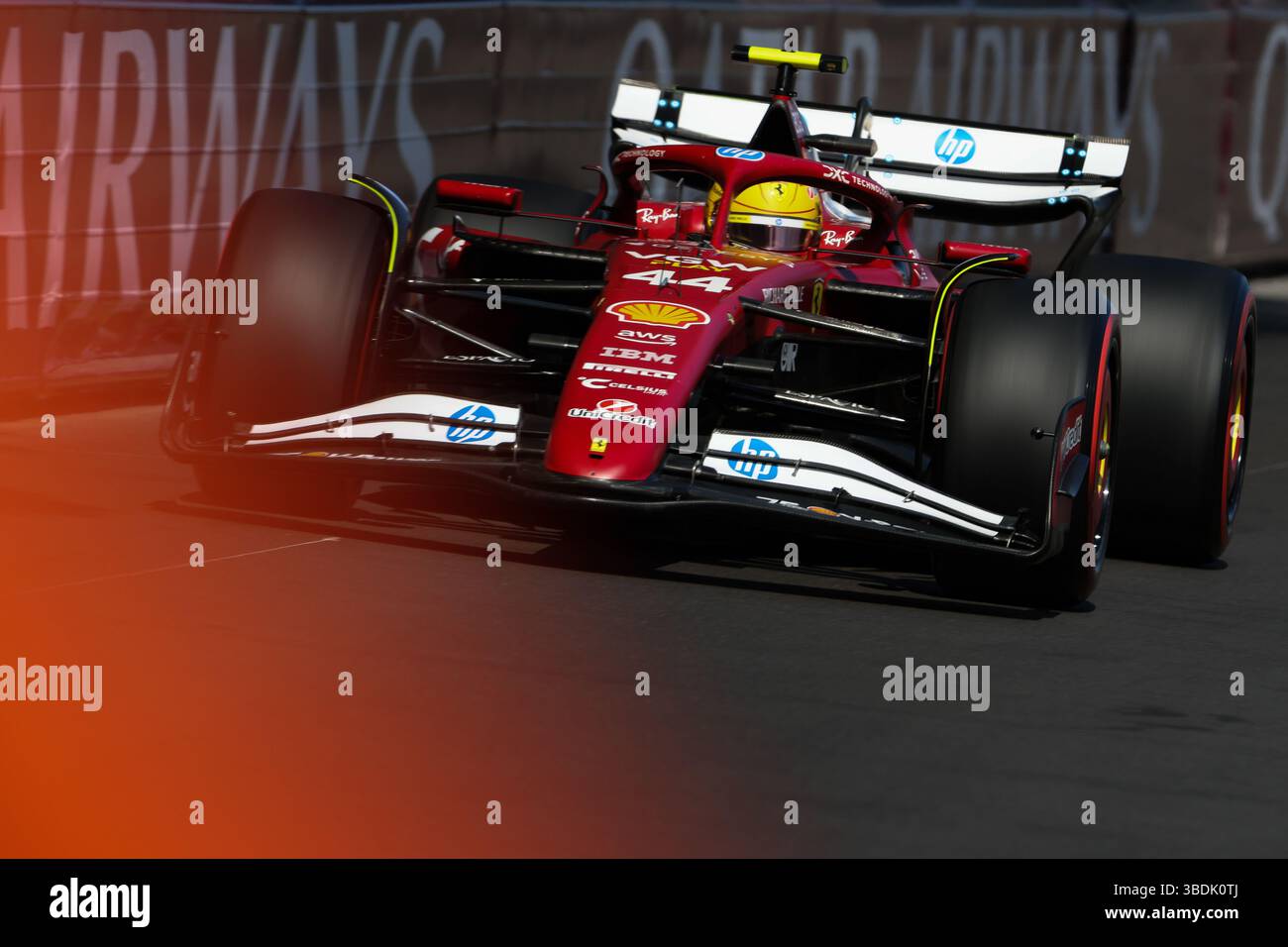 #44 Lewis Hamilton (GBR) Scuderia Ferrari HP (ITA) SF25/Ferrari during ...