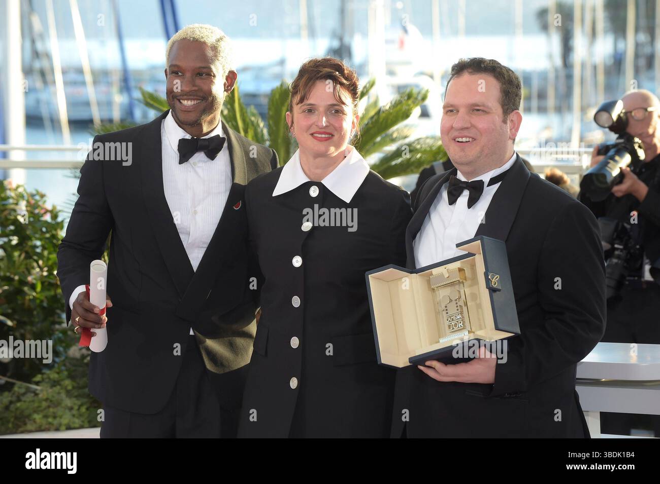 Cannes, France. 24th May, 2025. Akinola Davies, Camera d'Or Jury ...