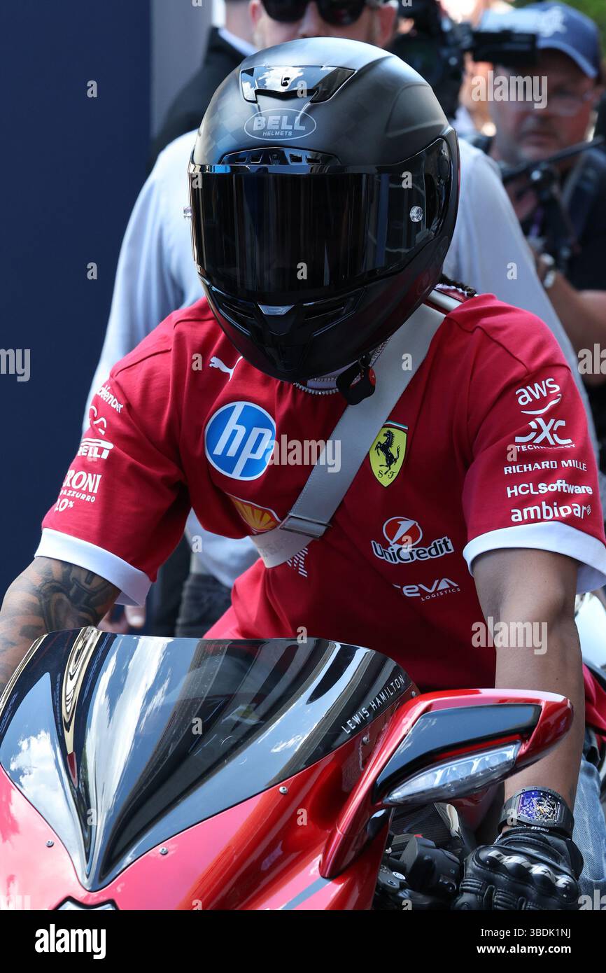 Monaco, Monaco. 23rd May, 2025. #44 Lewis Hamilton (GBR) Scuderia ...
