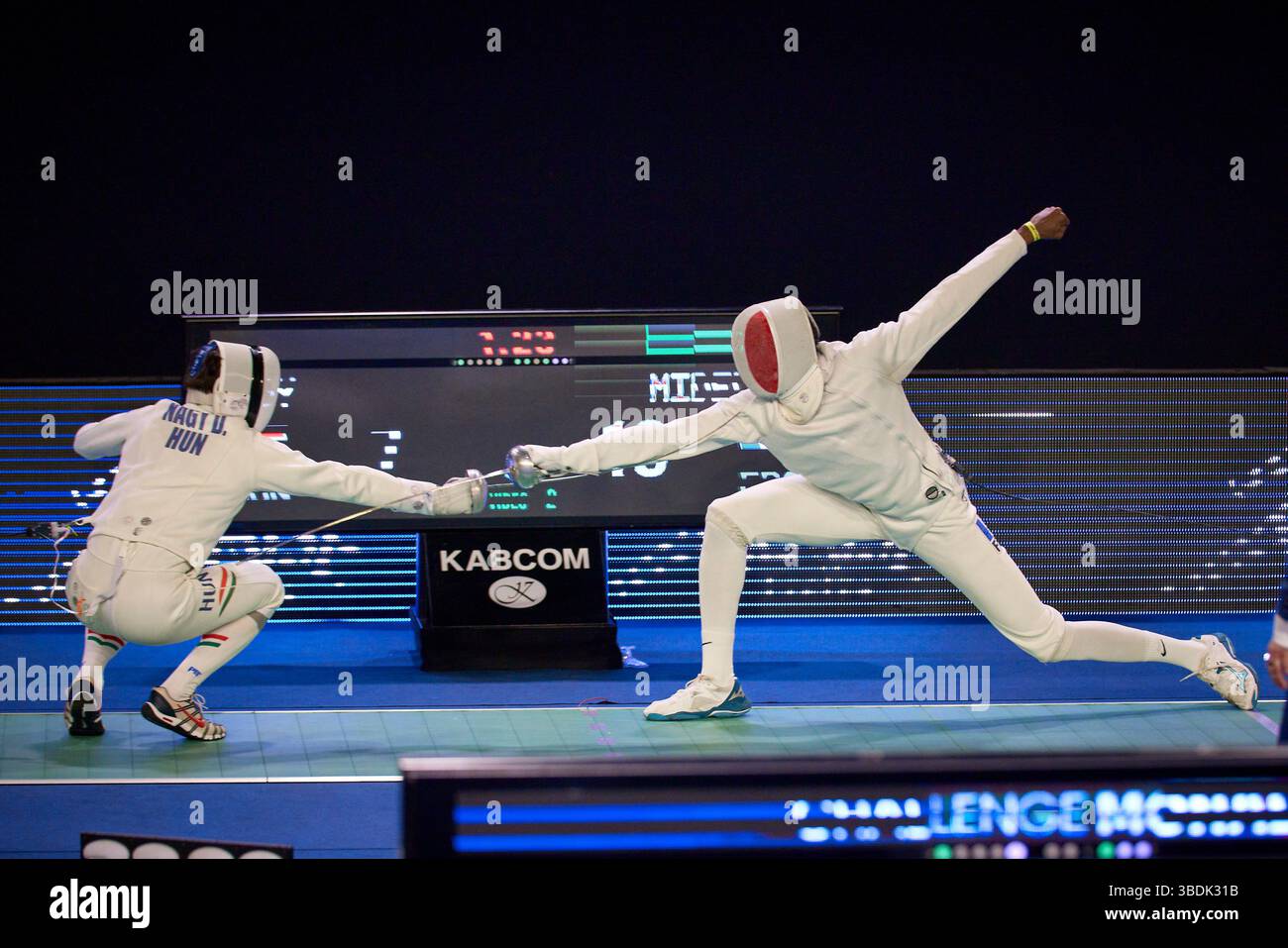 NAGY David (HUN) v MIDELTON Luidgi (FRA) during the Challenge Monal ...