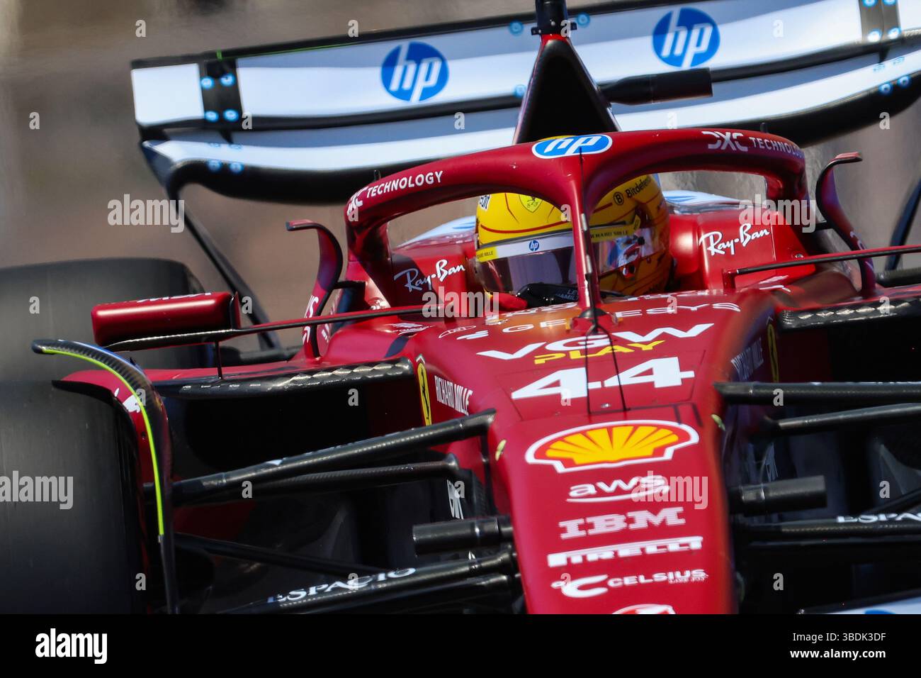Monaco, Monaco. 24th May, 2025. #44 Lewis Hamilton (GBR) Scuderia ...