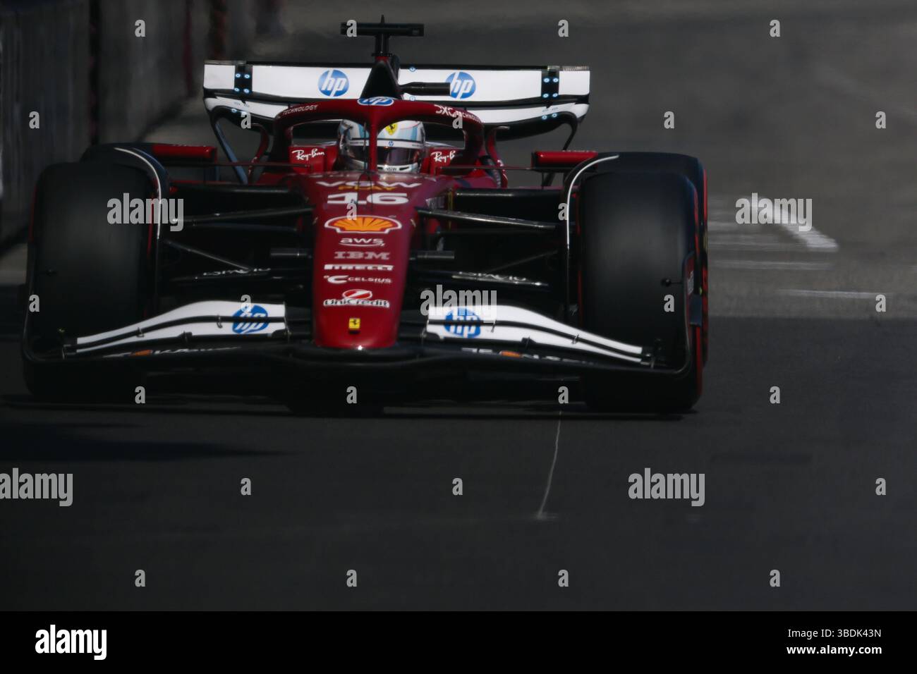 Monaco, Monaco. 24th May, 2025. #16 Charles Leclerc (MCO) Scuderia ...