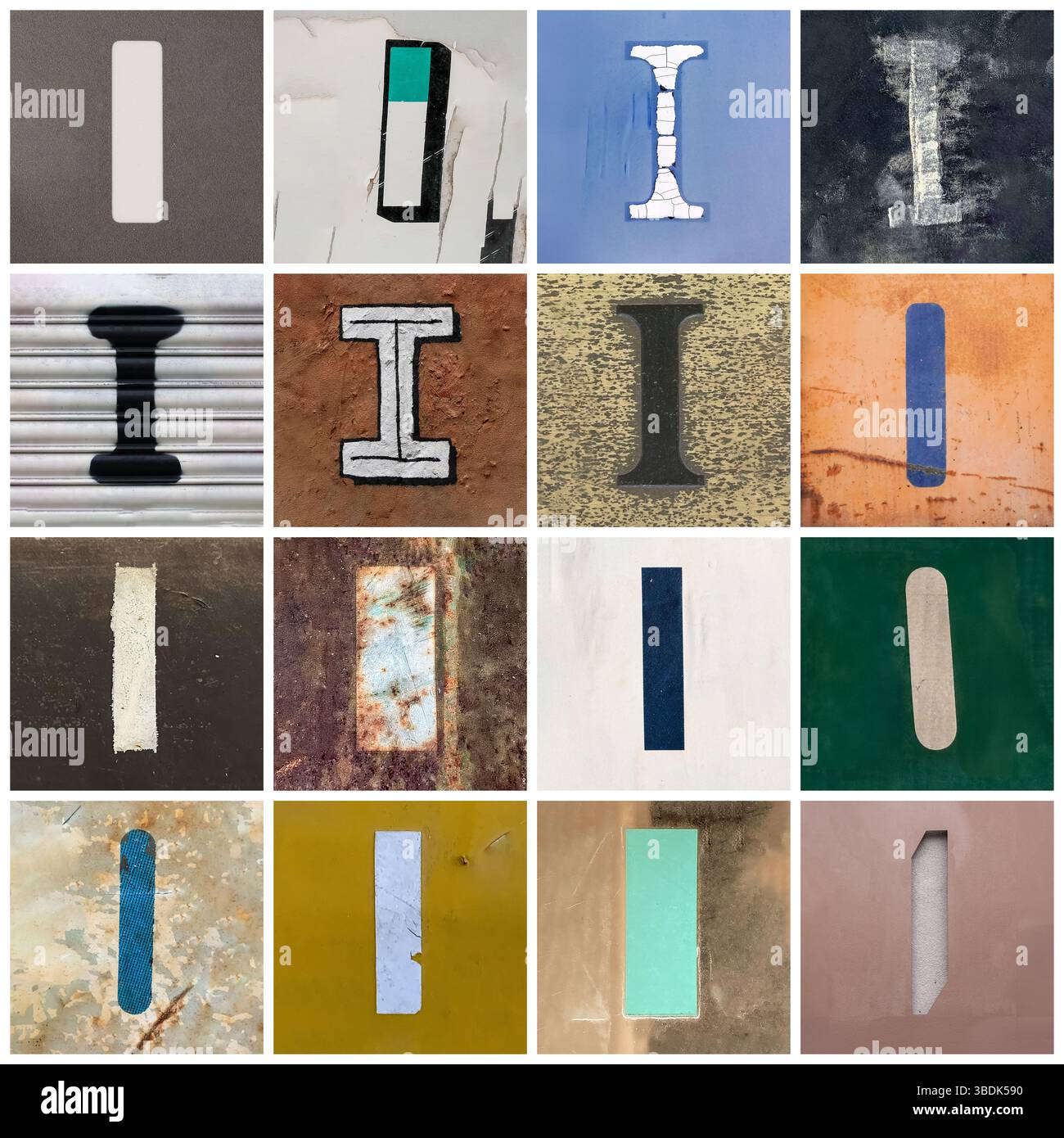 Graffiti font bold urban Cut Out Stock Images & Pictures - Alamy