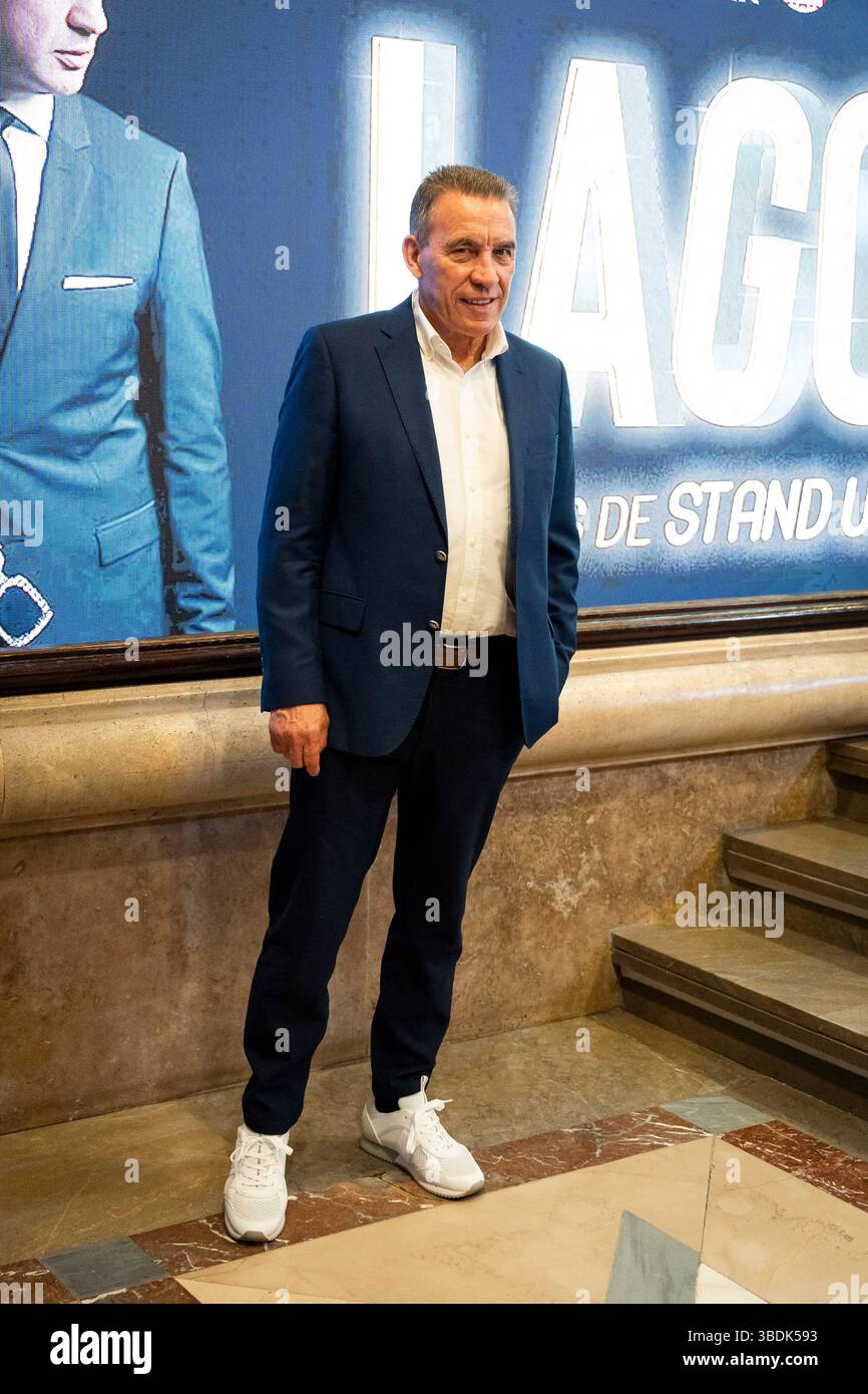 Paco Buyo attends to 'Lago Comedy Club' premiere at Teatro Alcazar on ...