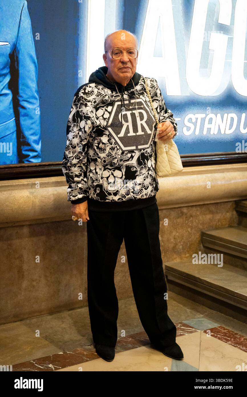 Rappel attends to 'Lago Comedy Club' premiere at Teatro Alcazar on May ...