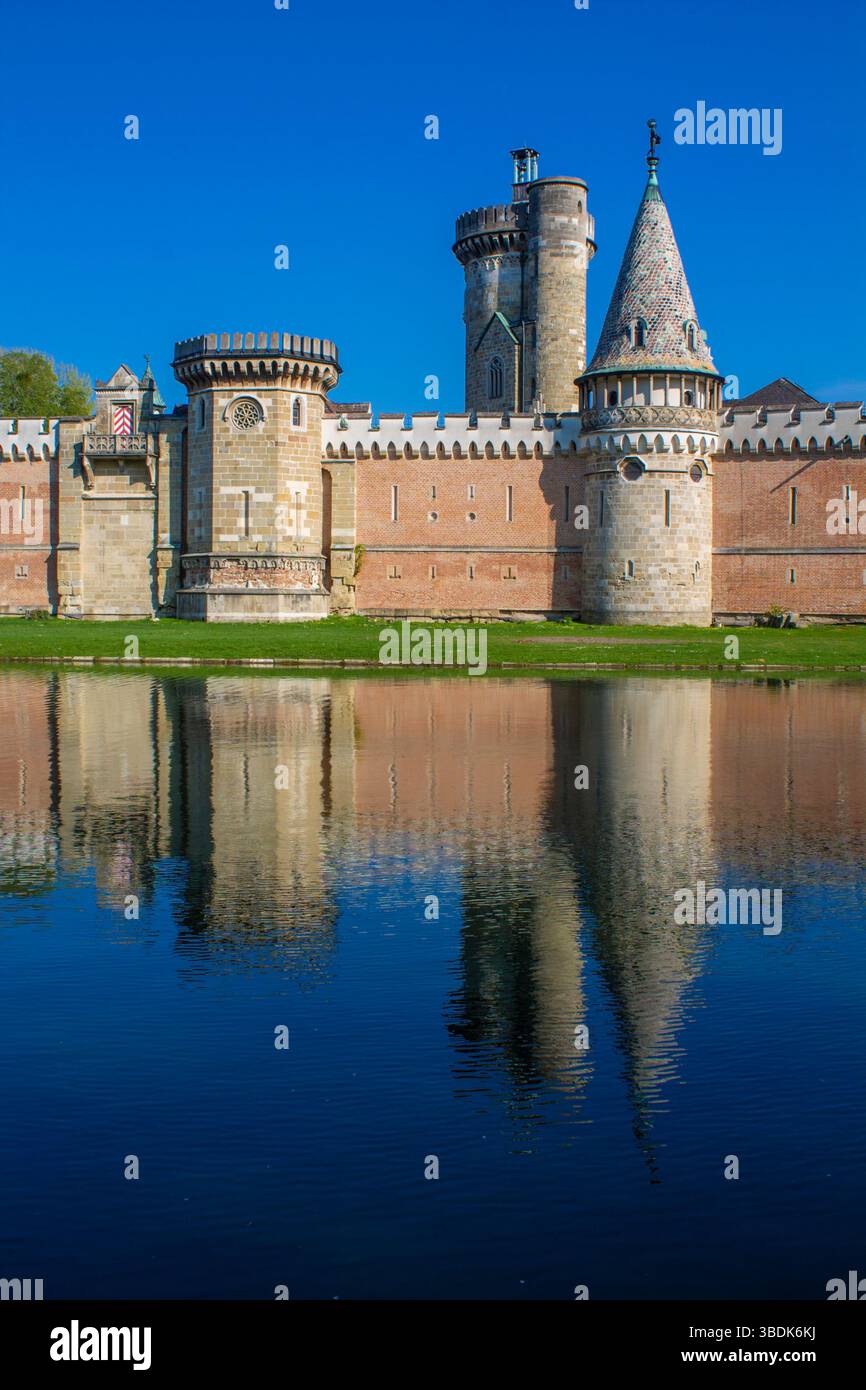 Laxenburg castle imperial palace outside Vienna, in the town of ...