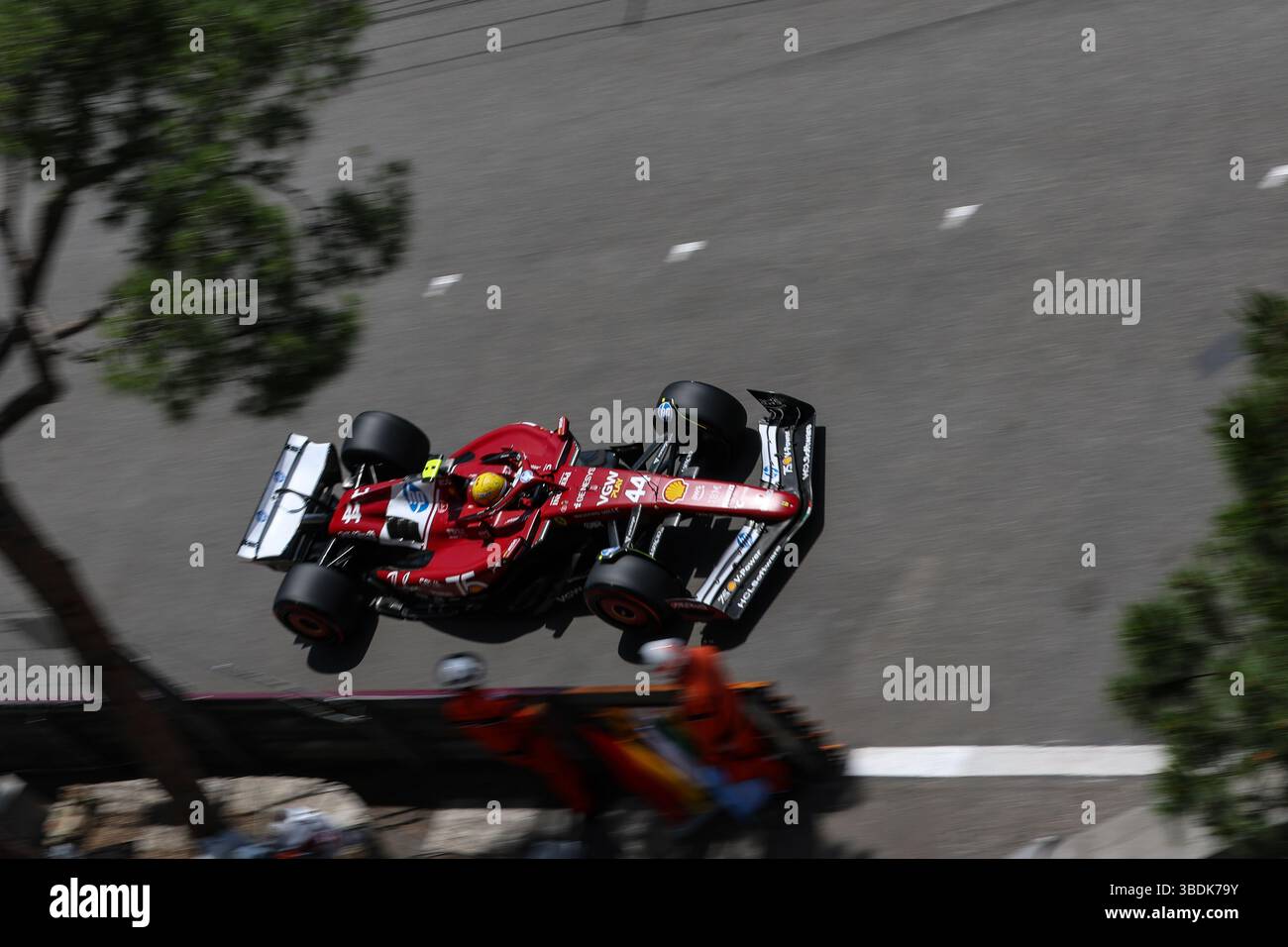 Monaco, Monaco. 24th May, 2025. #44 Lewis Hamilton (GBR) Scuderia ...