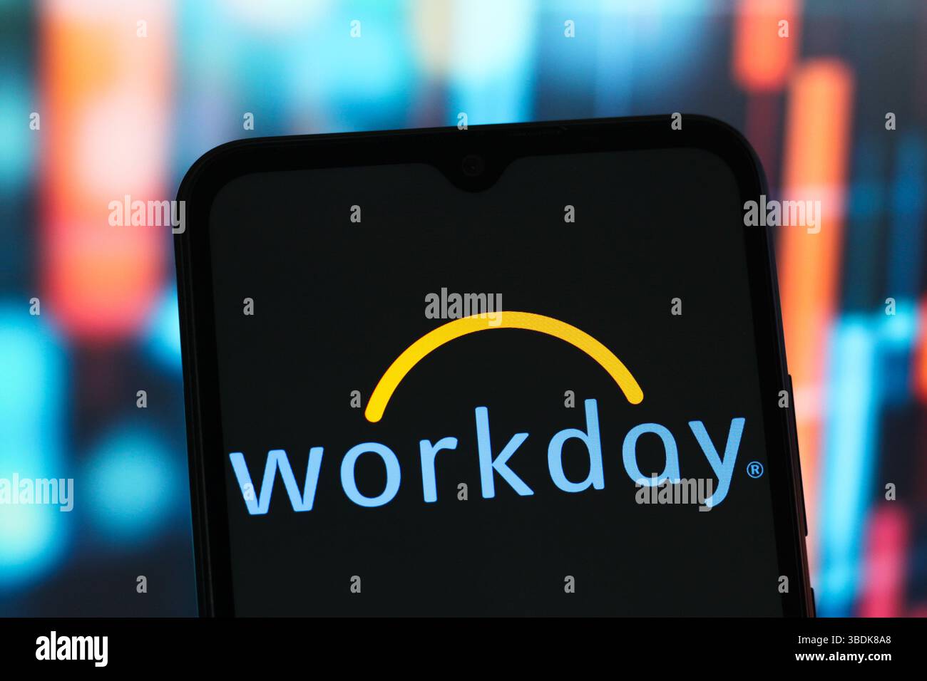 Canada. 24th May, 2025. In this photo illustration, the Workday logo is ...
