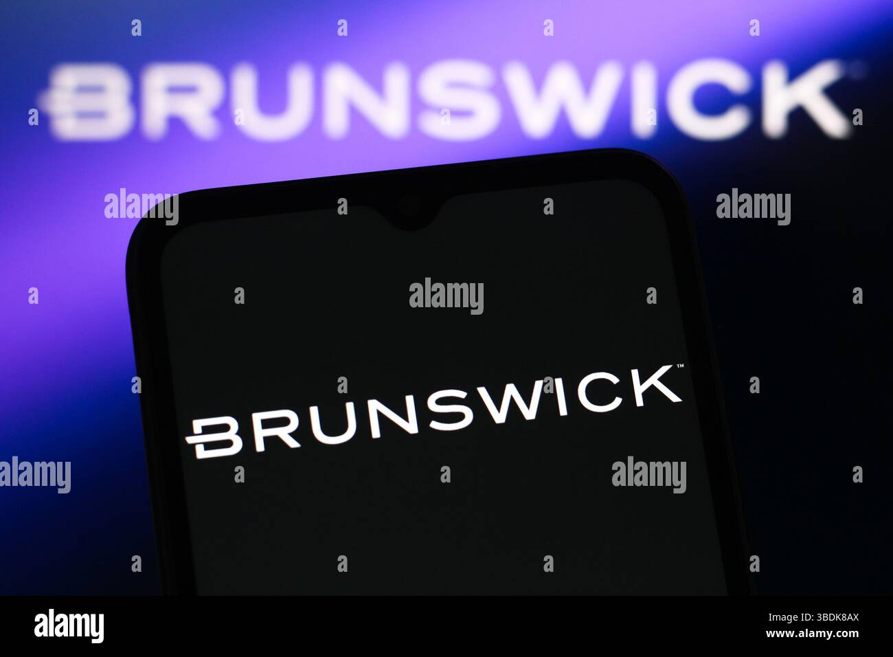 Canada. 24th May, 2025. In this photo illustration, the Brunswick ...